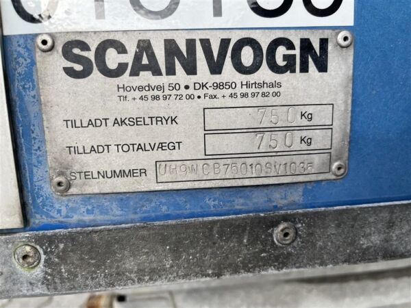 Scanvogn Badmobil bad 1 toilet vogn med wc bad og kværn. - AB Lauridsen ...