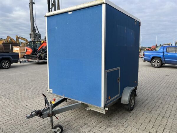 Scanvogn Badmobil bad 1 toilet vogn med wc bad og kværn. - AB Lauridsen ...